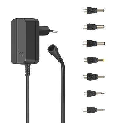 Hama univerzální síťový napájecí zdroj 12 V/600 mA, nastavitelný, 7 ...